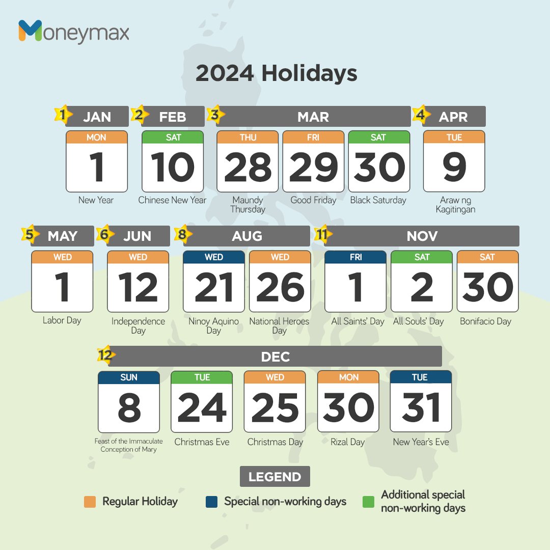 List of Holidays and Long Weekends in the Philippines 2024