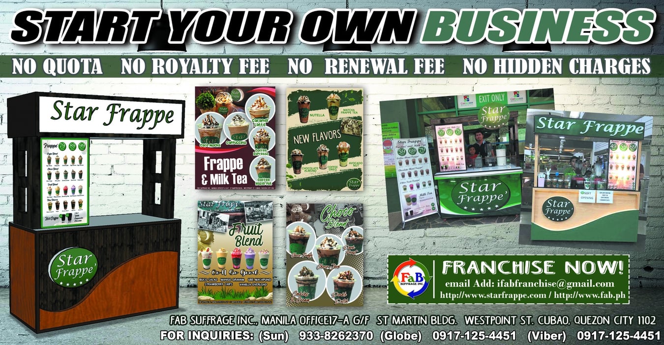 Top 32 Food Franchise Businesses in the Philippines in 2023