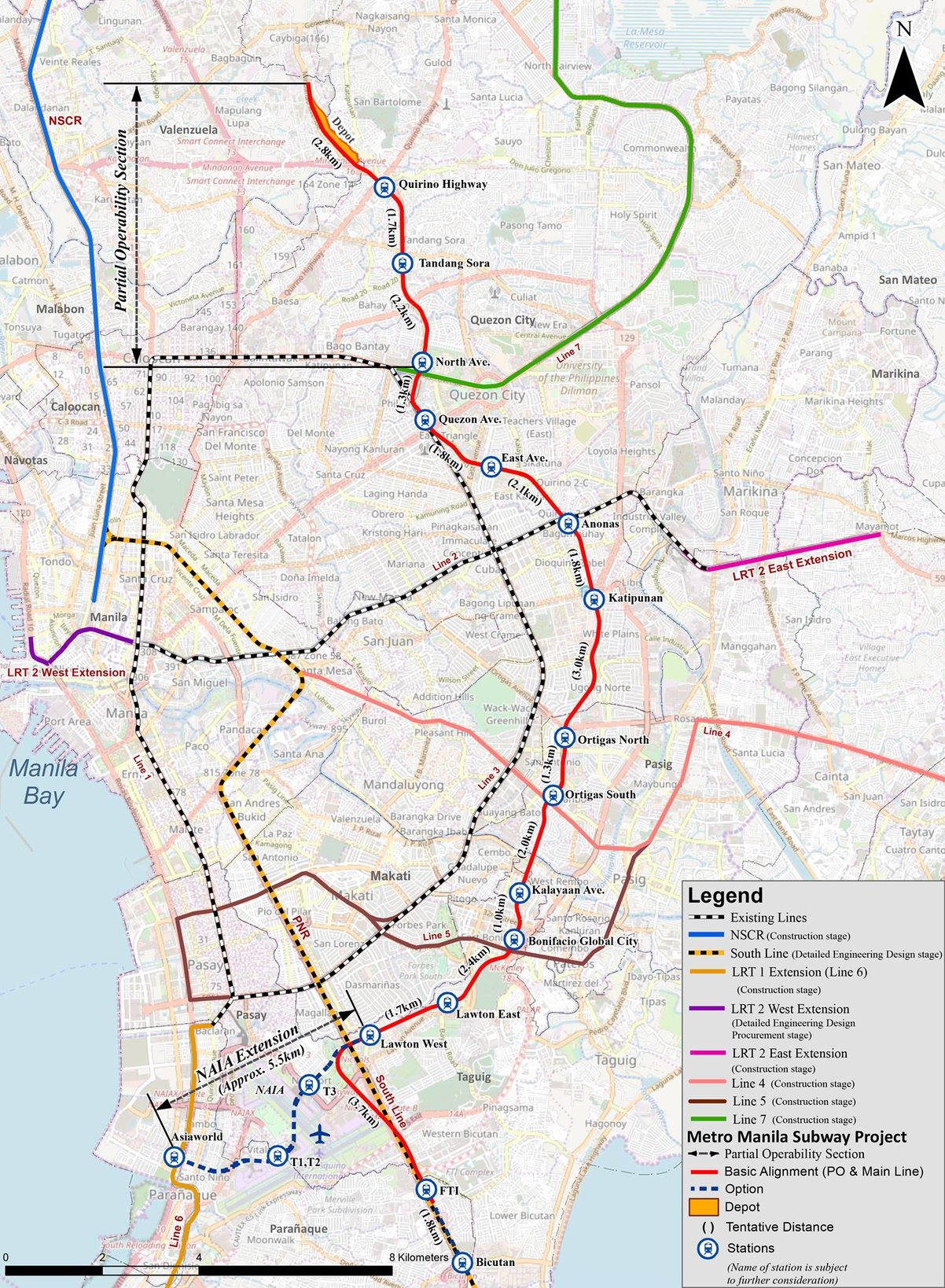 MRT Stations List in Order: A Guide From North to South