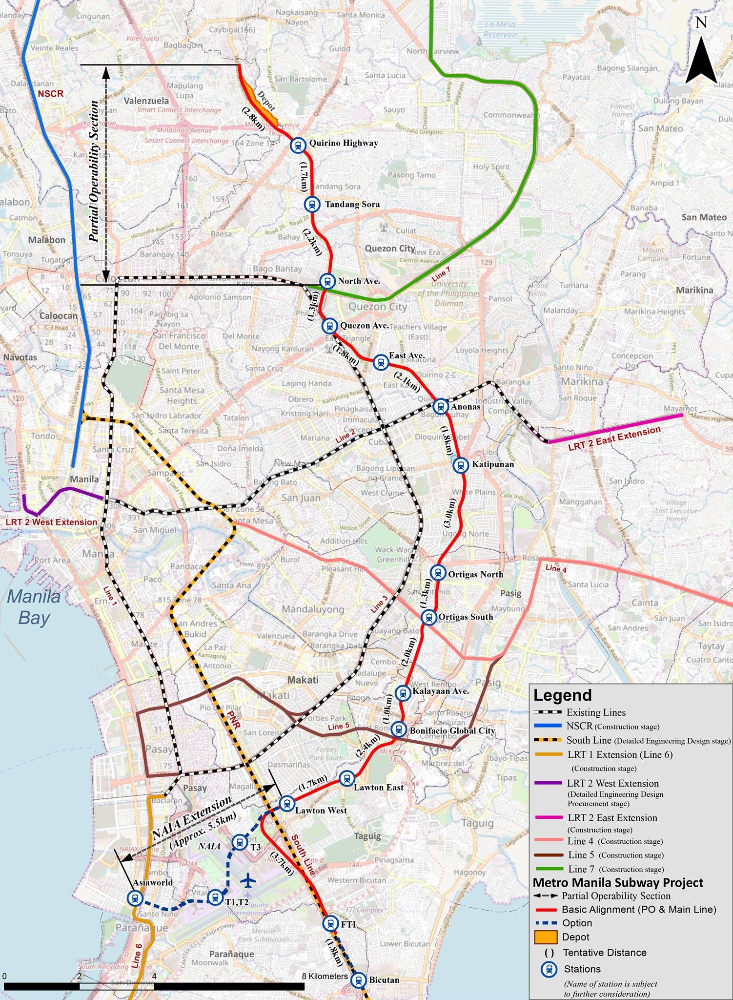 MRT Stations List in Order: Guide From South to North