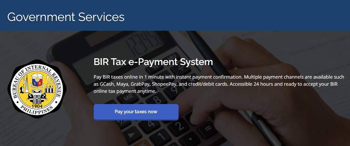 How to Pay BIR Taxes Online in the Philippines