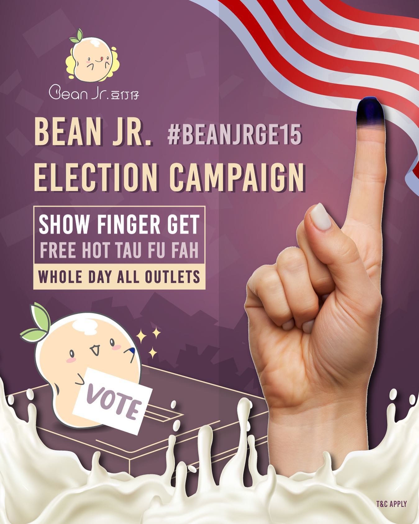 14 Amazing GE15 Day Food & Drinks Promotions