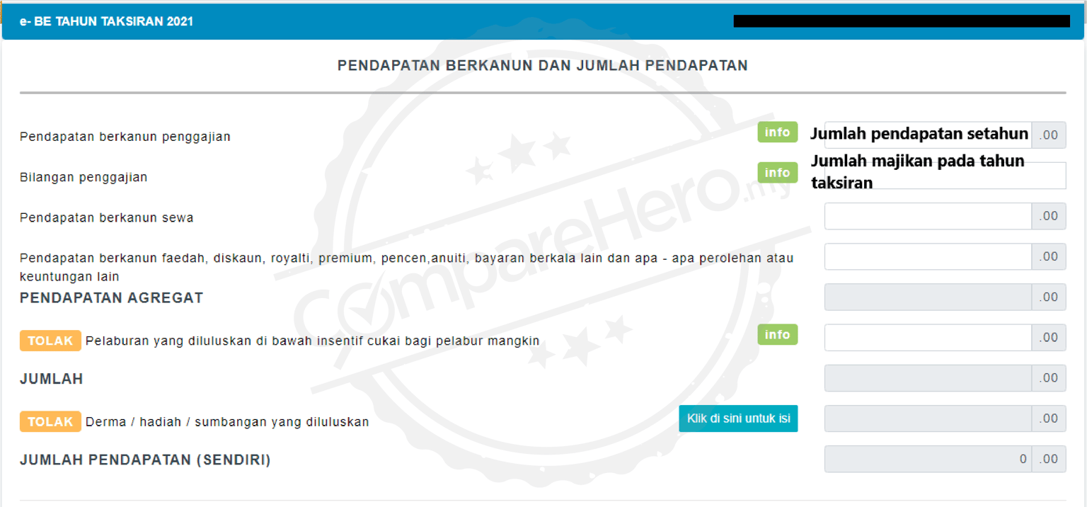 Panduan Memfailkan Cukai Pendapatan Individu (LHDN 2021)