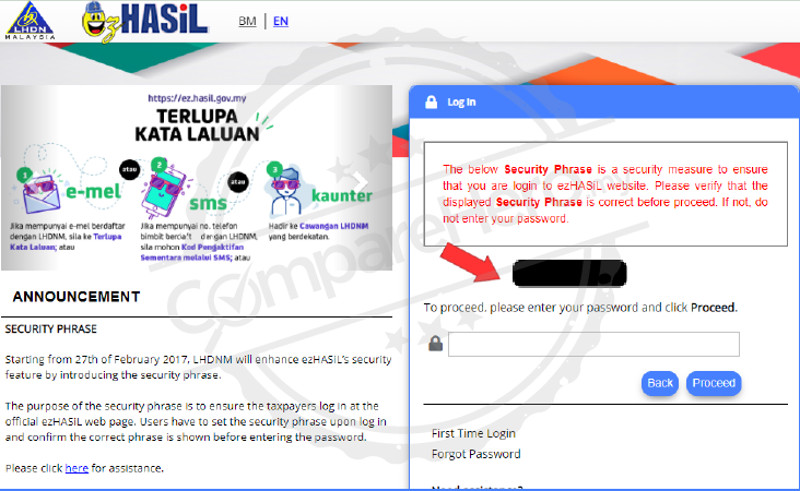 Malaysia Personal Income Tax E-filling Guide