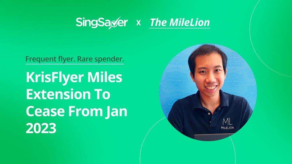 KrisFlyer Miles To Expire Again From January 2023: What Should You Do?