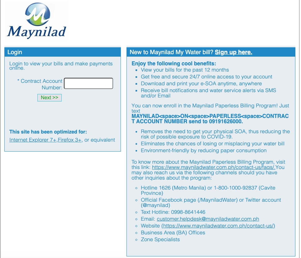 Guide on How to Check and Pay Your Maynilad Bill Online