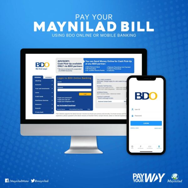 How to Check and Pay for Your Maynilad Water Bill Online