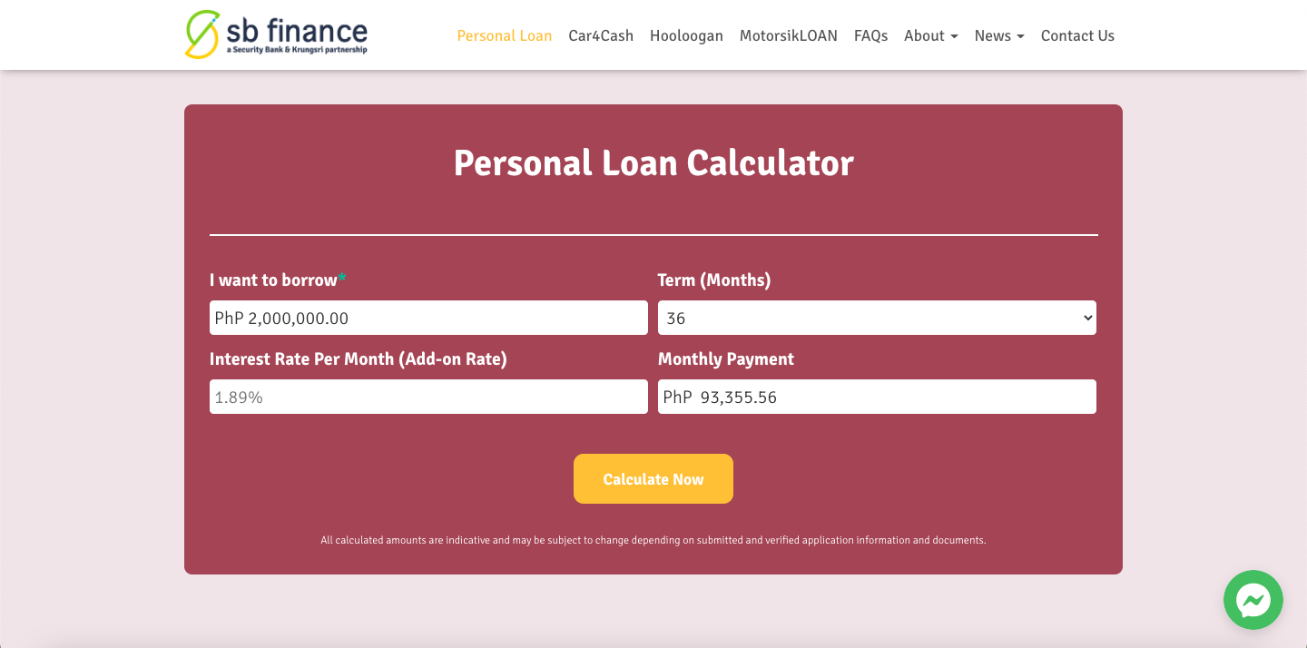 How a Personal Loan is Calculated in the Philippines