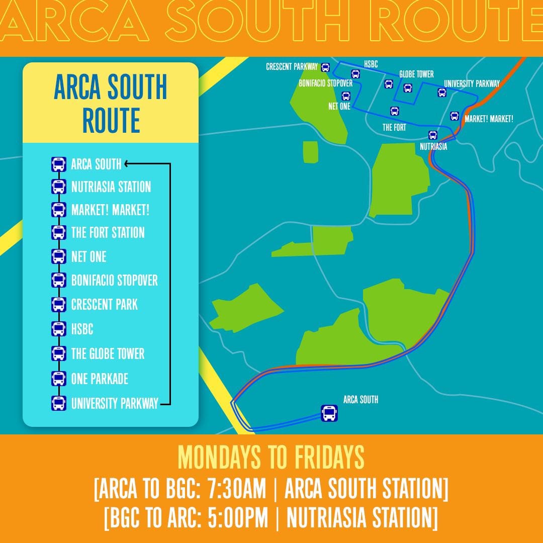 BGC Bus Route and Schedule Guide for Commuters