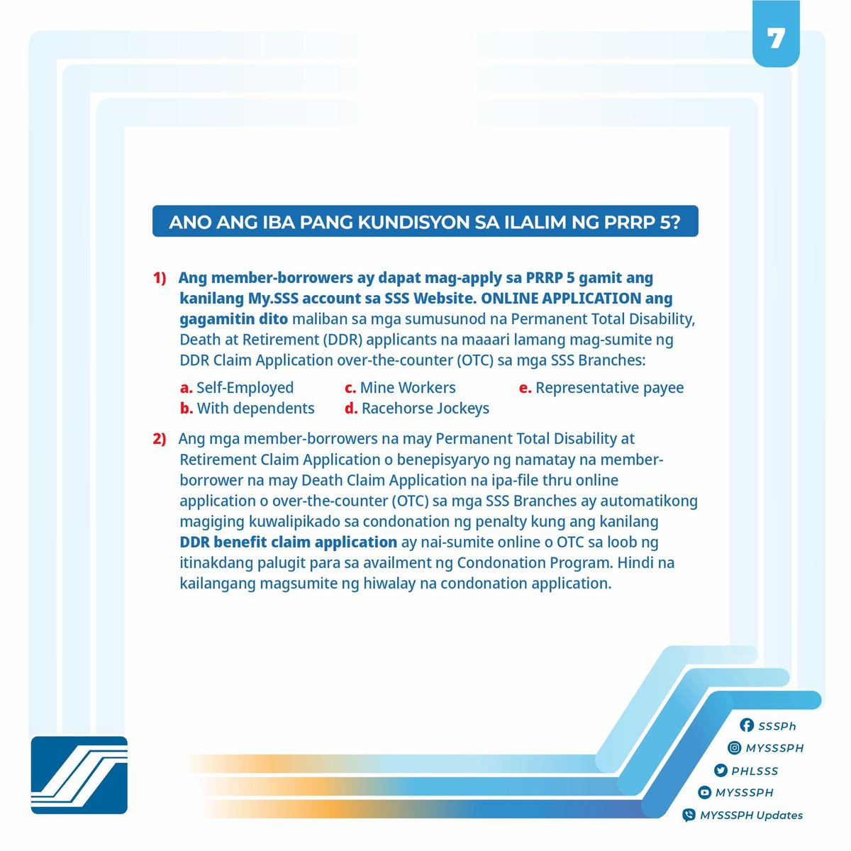 SSS Loan Restructuring Program: Application Requirements and Steps
