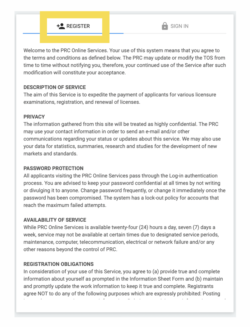 PRC Online Registration, Appointment, and Renewal Guide