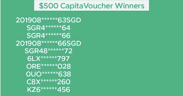 SingSaver’s Contest, Giveaway & Campaign Winners