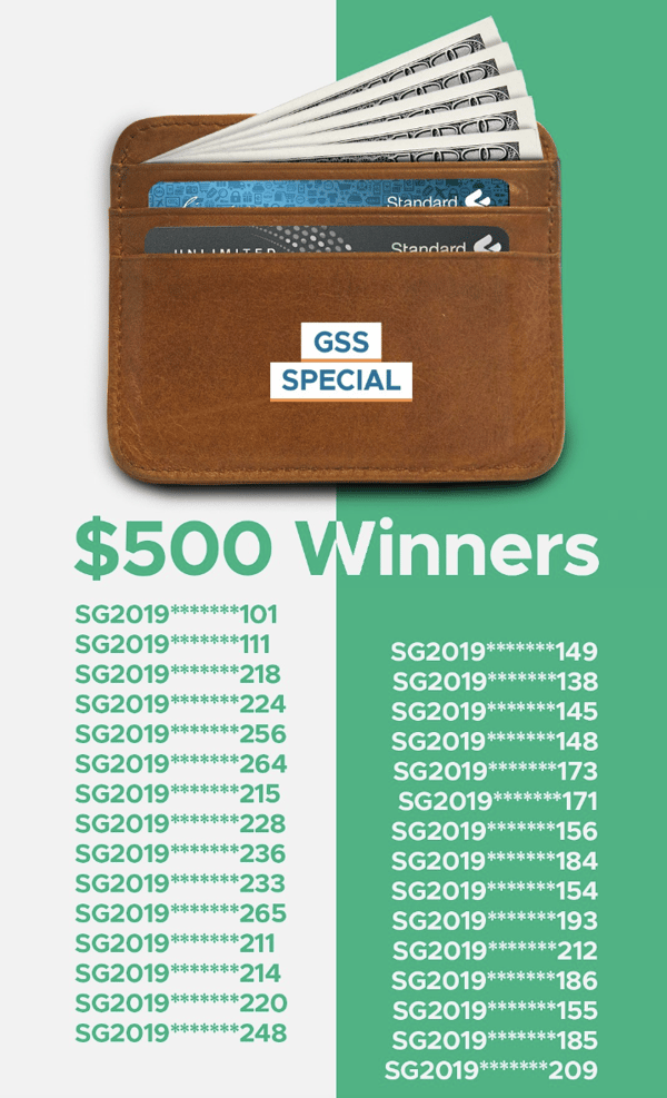 SingSaver’s Contest, Giveaway & Campaign Winners