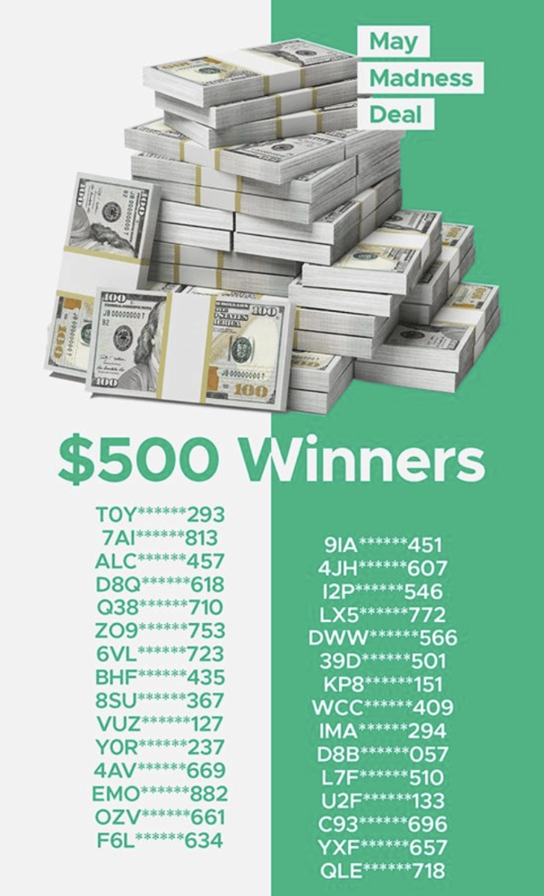 SingSaver’s Contest, Giveaway & Campaign Winners