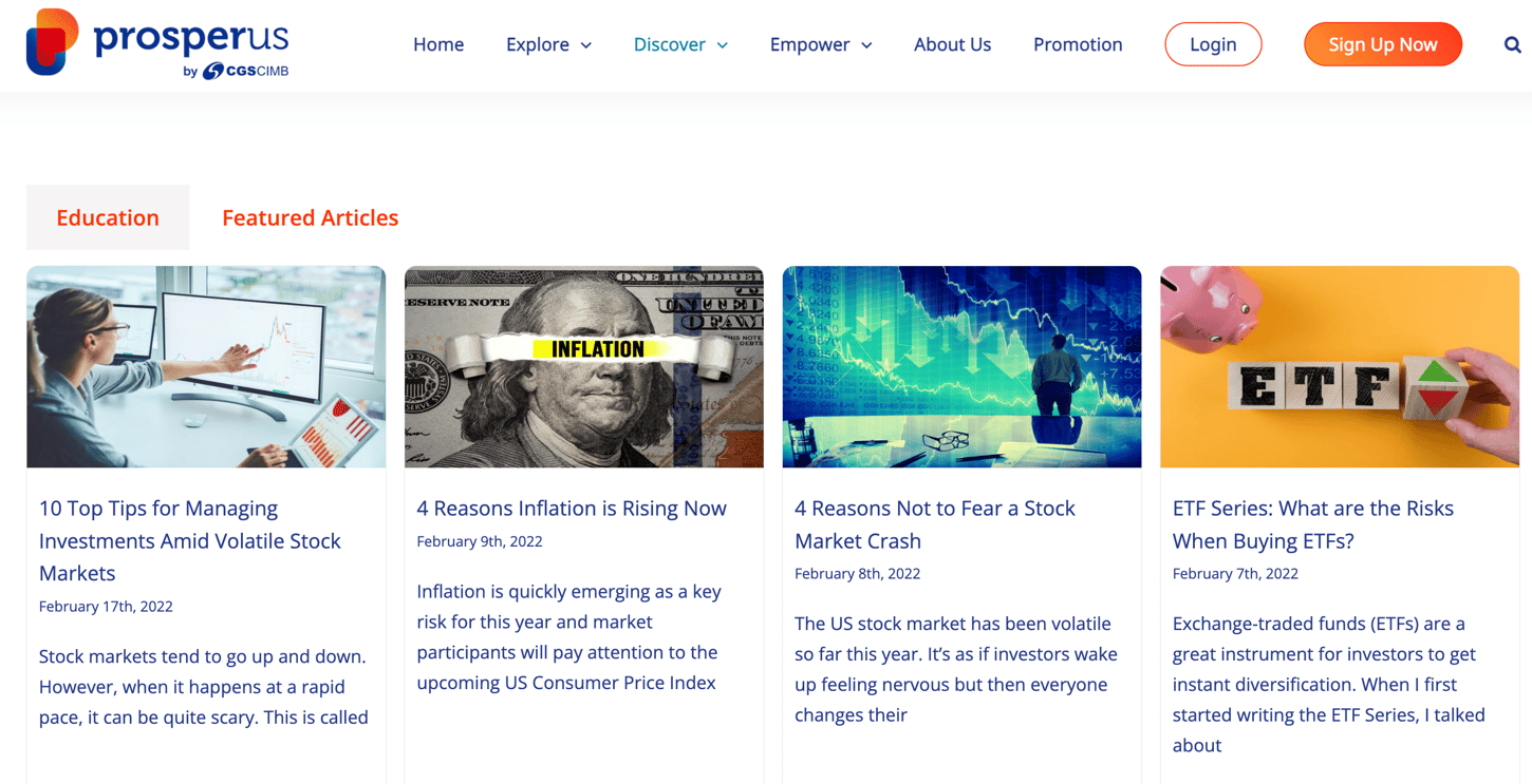 CGS-CIMB’s ProsperUs: What This New Investment Platform Offers