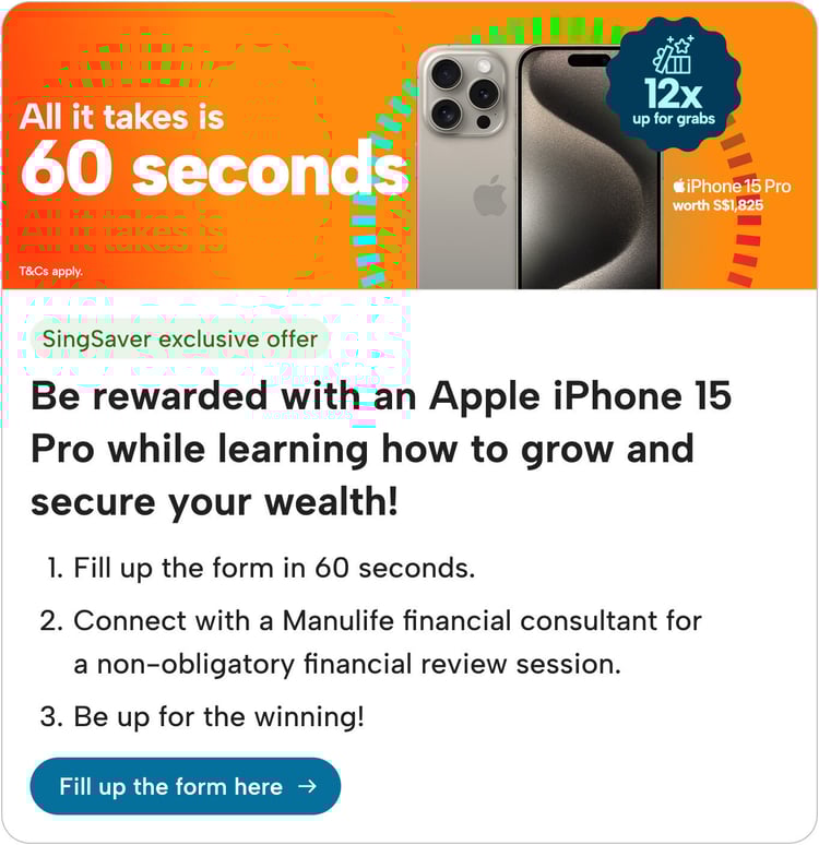 Best Investment Sign-up Promotions In Singapore (2024)