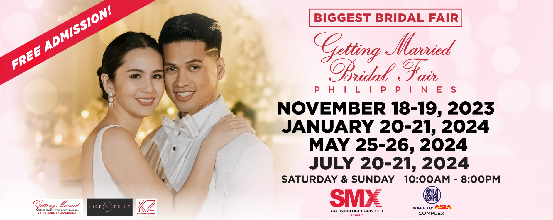 Top 5 Bridal Fairs in 2023 and 2024 for Your Dream Wedding