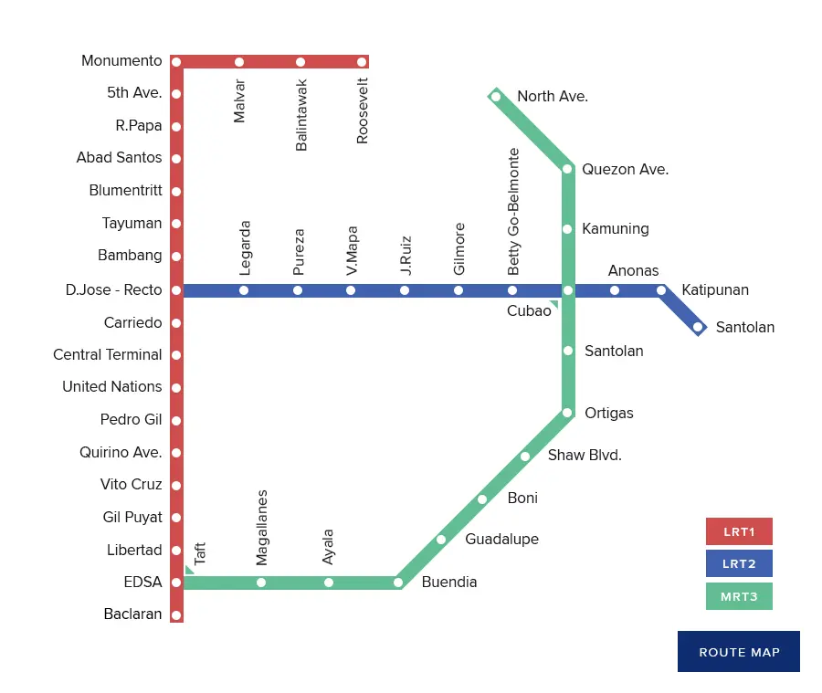 MRT Stations List in Order: Guide From South to North