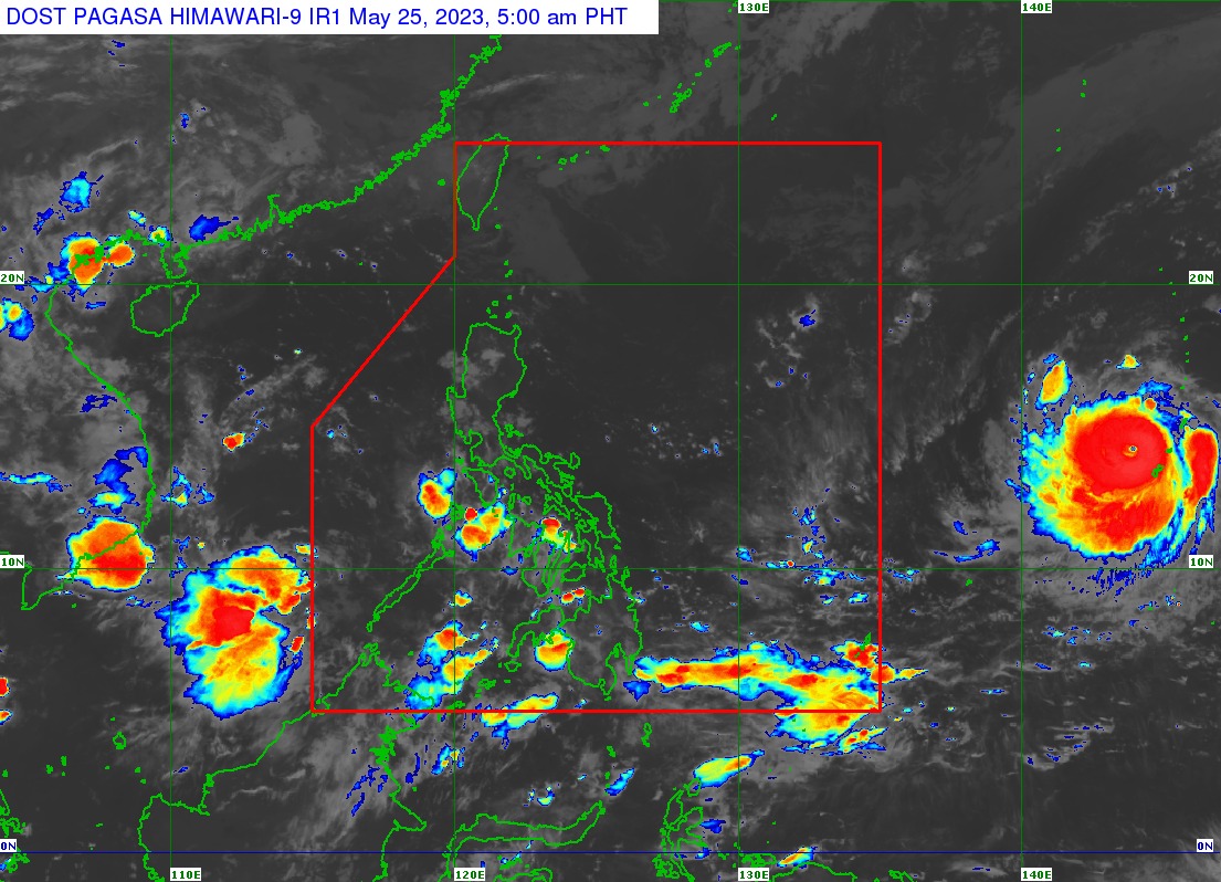 List of All Typhoon Names in the Philippines from A to Z